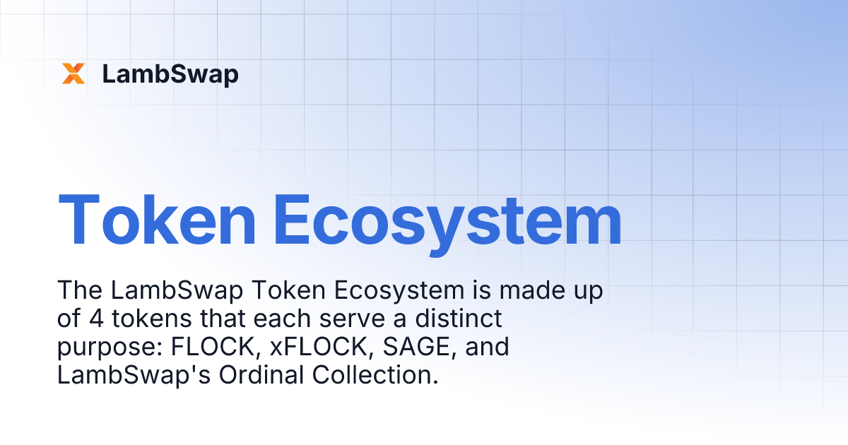 Token Ecosystem | LambSwap
